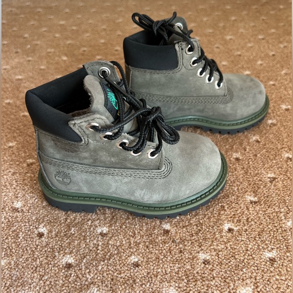 Timberland | Shoes | Timberland Kids Premium Laceup Waterproof Boots ...